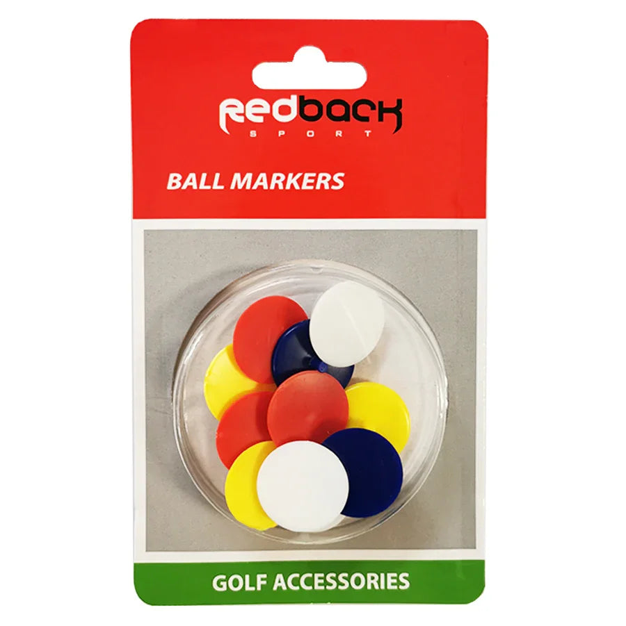 Plastic Ball Markers — Redback Sport